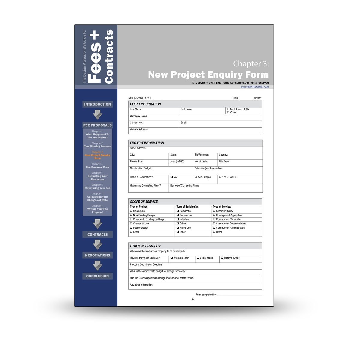 The Design Professional's Guide to Fees + Contracts | Blue Turtle ...