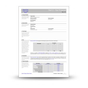 Multiple Fee Proposal Template | Blue Turtle Consulting